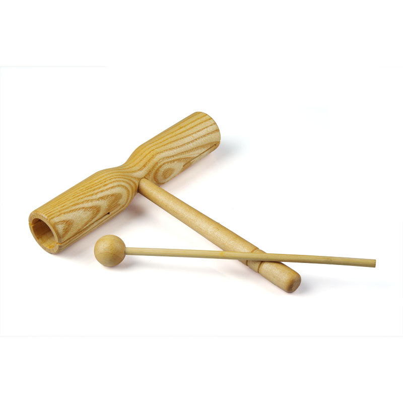 Tubular Wooden Two-Tone Block – Polliacks Music